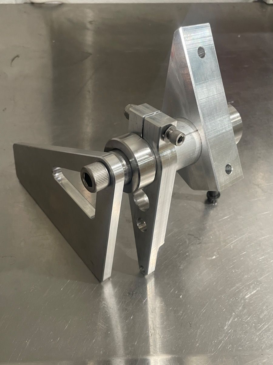 Stringer mount throttle pedal assembly