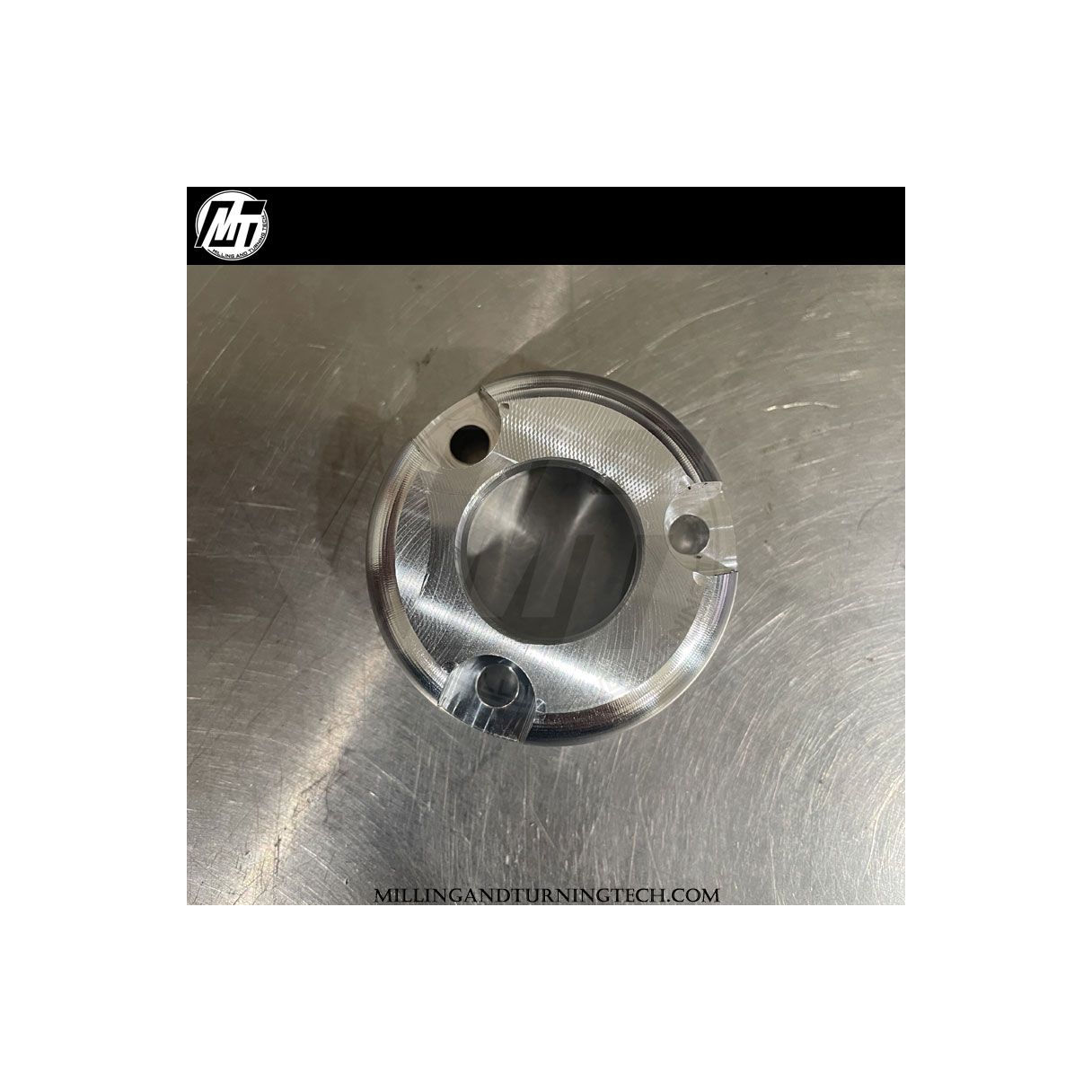 Milling & Turnign Tech Shaft Hub for 1" Shaft - Stringer Style Pedals
